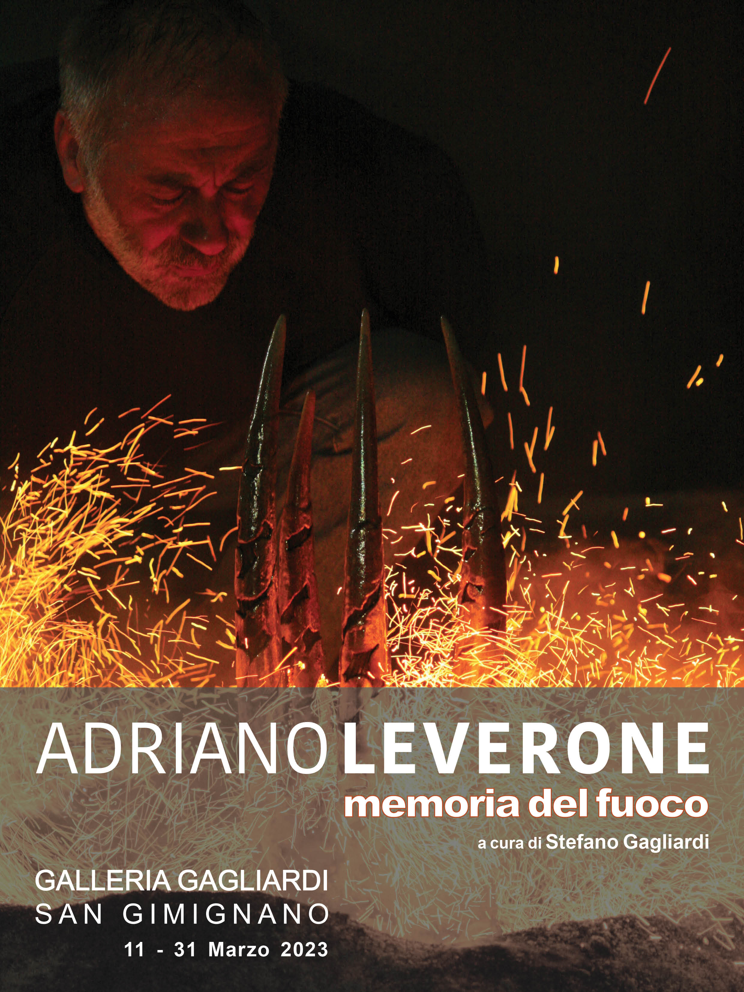 MEMORIA DEL FUOCO by ADRIANO LEVERONE amoung Galleria Gagliardi San ...
