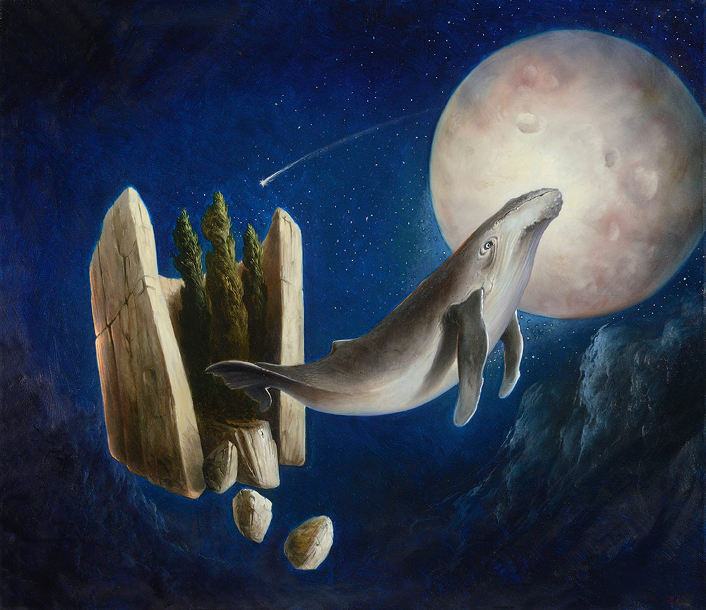 UN CANTO ALLA LUNA Ciro Palumbo - Galleria Gagliardi