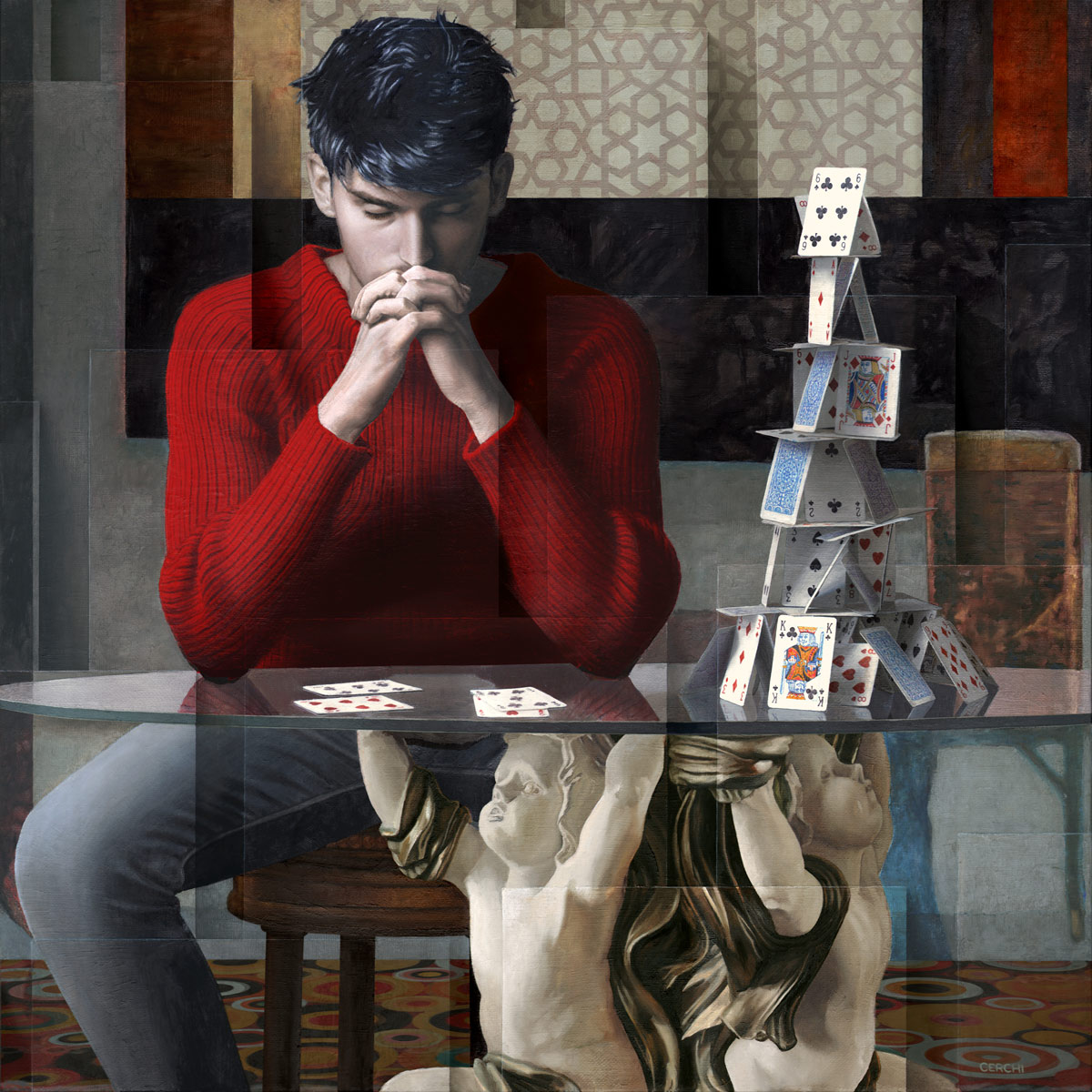 IL SOLITARIO Sergio Cerchi - Galleria Gagliardi